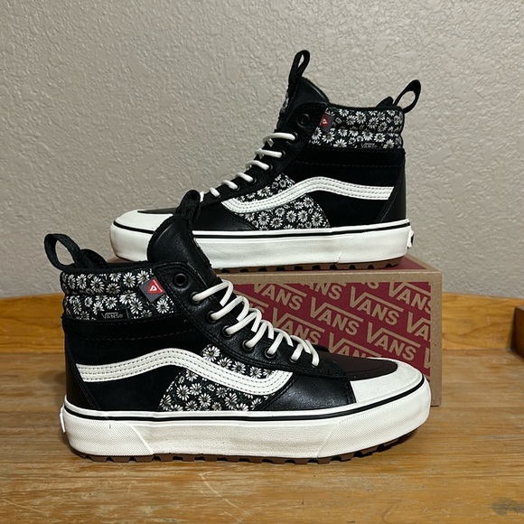 Vans | Shoes | Vans Sk8hi Mte2 Black Floral Patchwork Made For The Elements | Poshmark